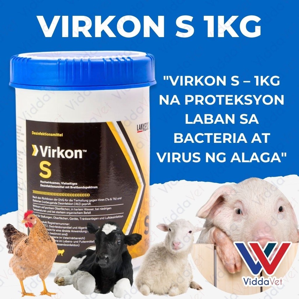 Virkon S 1KG: Vet-Approved Disinfectant for Animal Health disinfectant ...
