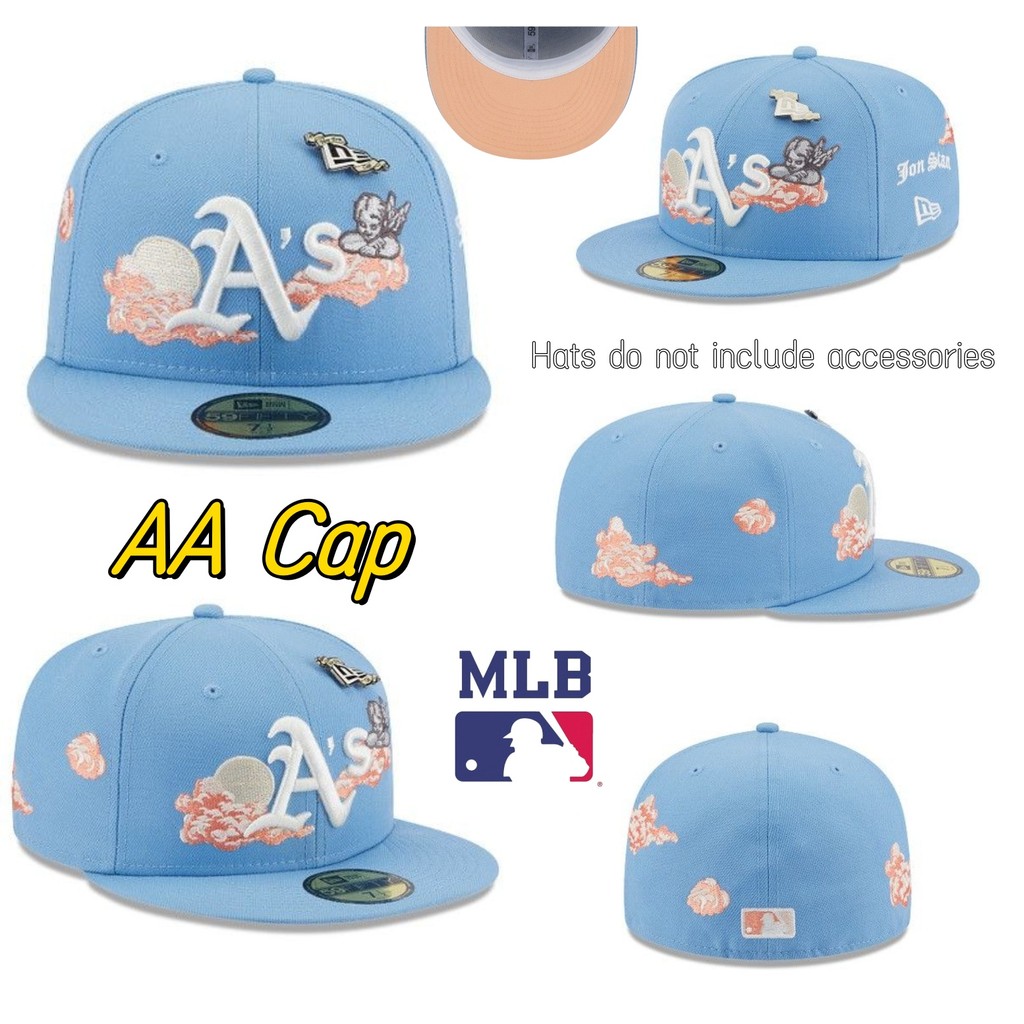 MLB Ne.w E..a Jon Stan X MLB Oakland Athletics Angelic Fitted Hat Male ...
