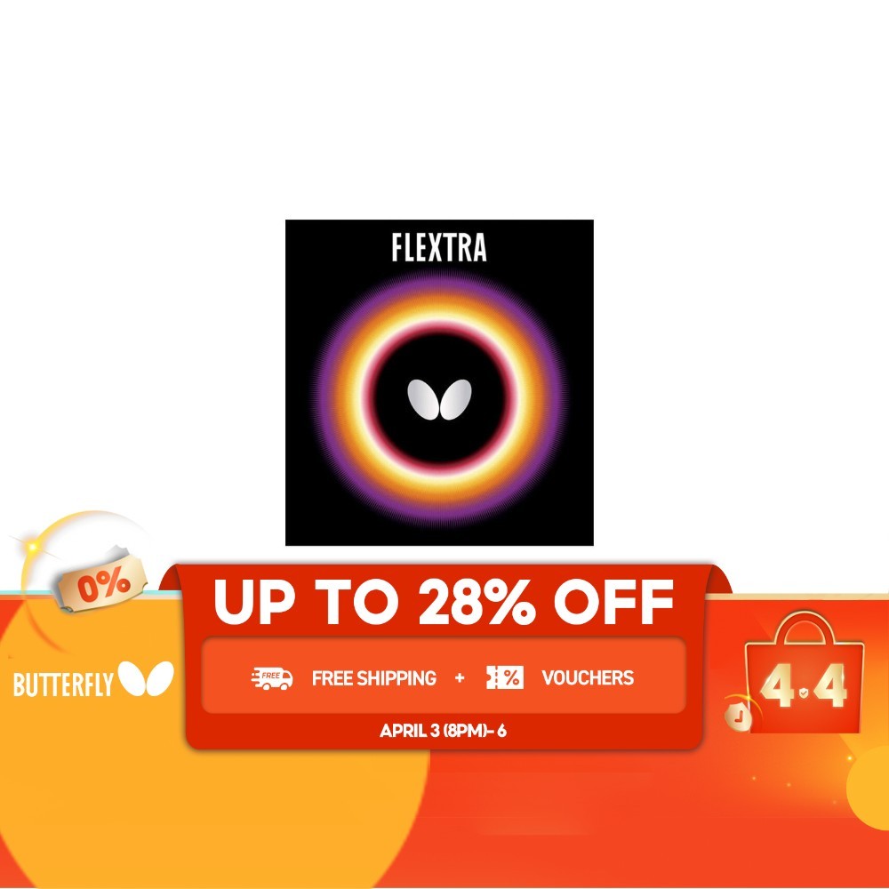 Butterfly FLEXTRA - Pimples-In Rubber 2.1 Black | Shopee Philippines