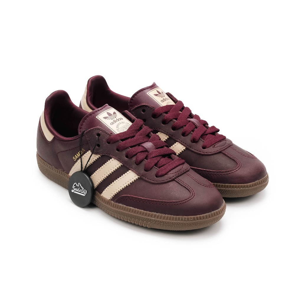 Samba OG Maroon Crystal Sand Womens | Shopee Philippines