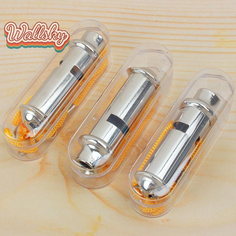 Wallsky> Metal Referee Whistle With Lanyard Neck Rope Cord Emergency ...