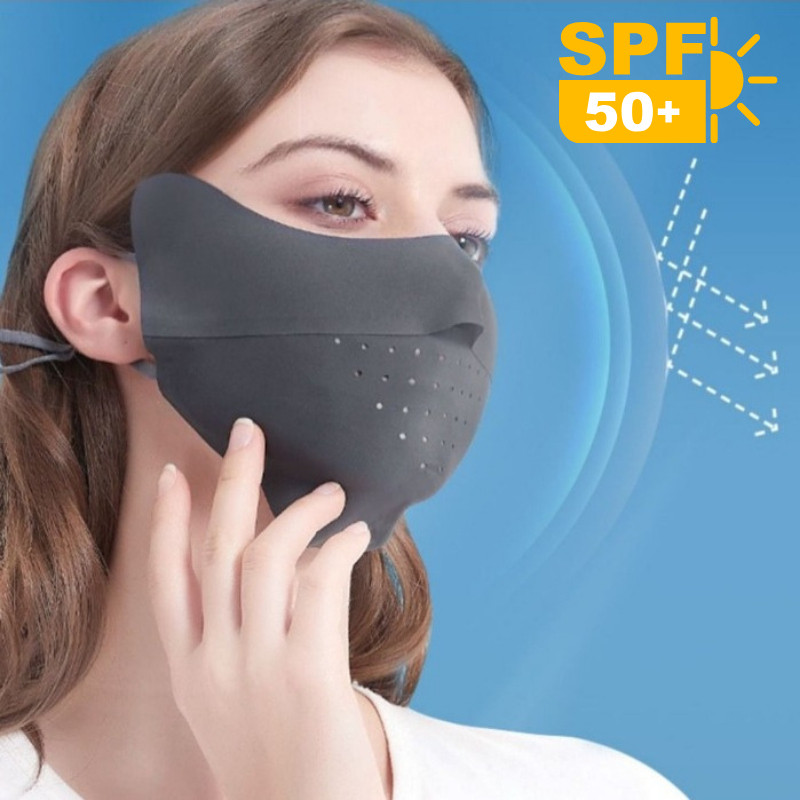 UPF50 UV protection Sunscreen mask ladies ultra-thin eye corner anti-ultraviolet sunshade ...