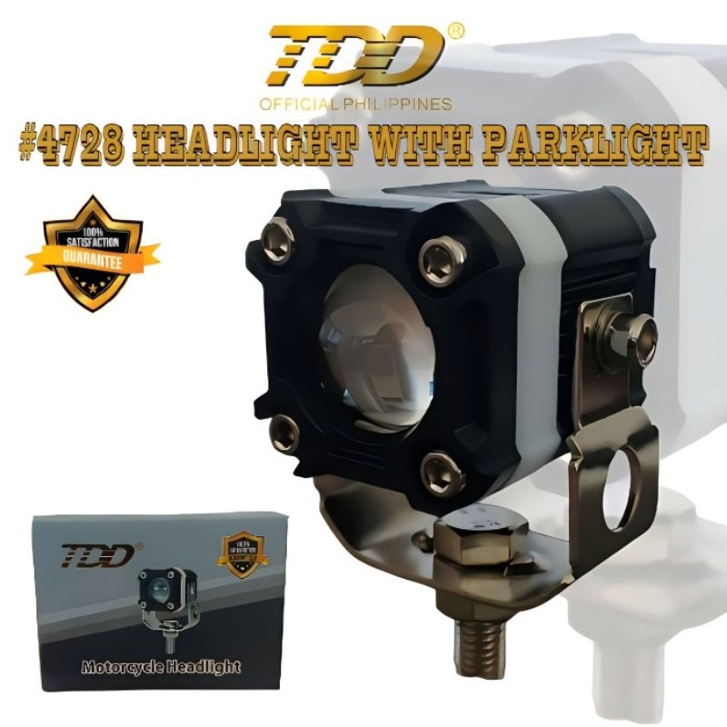 TDD #4728 HEADLIGHT WITH PARKLIGHT 45W (1PC) | Shopee Philippines