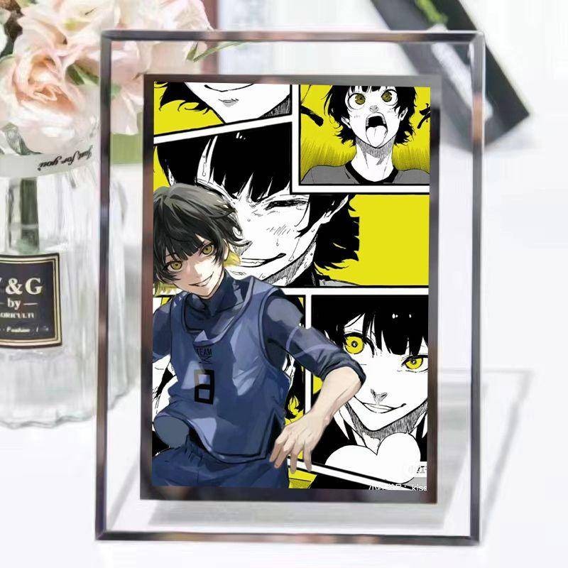 Blue Lock Glass Photo Frame – Yoichi Isagi, Meguru Bachira, and Hyoma ...