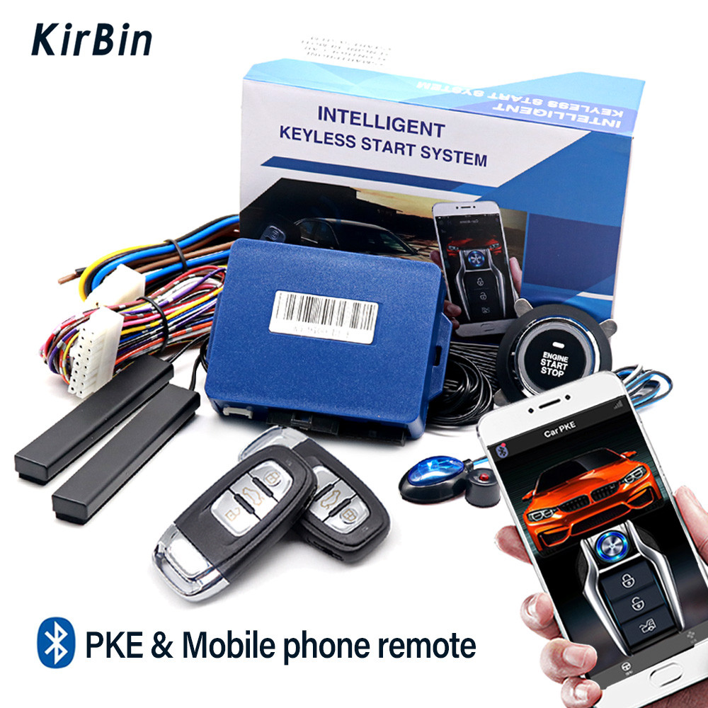 auto universal central locking anti-theft car immobilizer Car alarm central lock Start stop ...