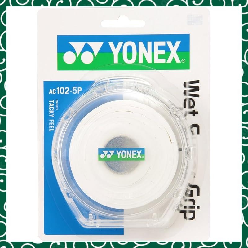Yonex (YONEX) Tennis Badminton Grip Tape Wet Super Grip with Case (5 ...