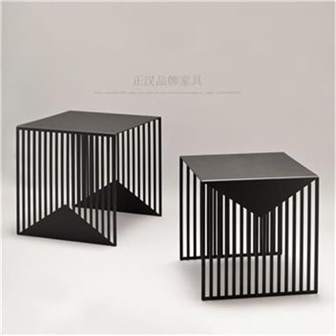 Minimalist Bedside Table Iron Side Table Corner Table Living Room Small ...