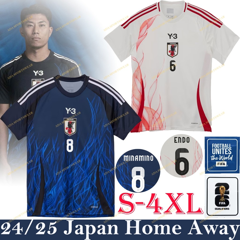 Fans Issue 24/25 Y3 Japan Japanese Home/ Away football Jersey SIZE S ...