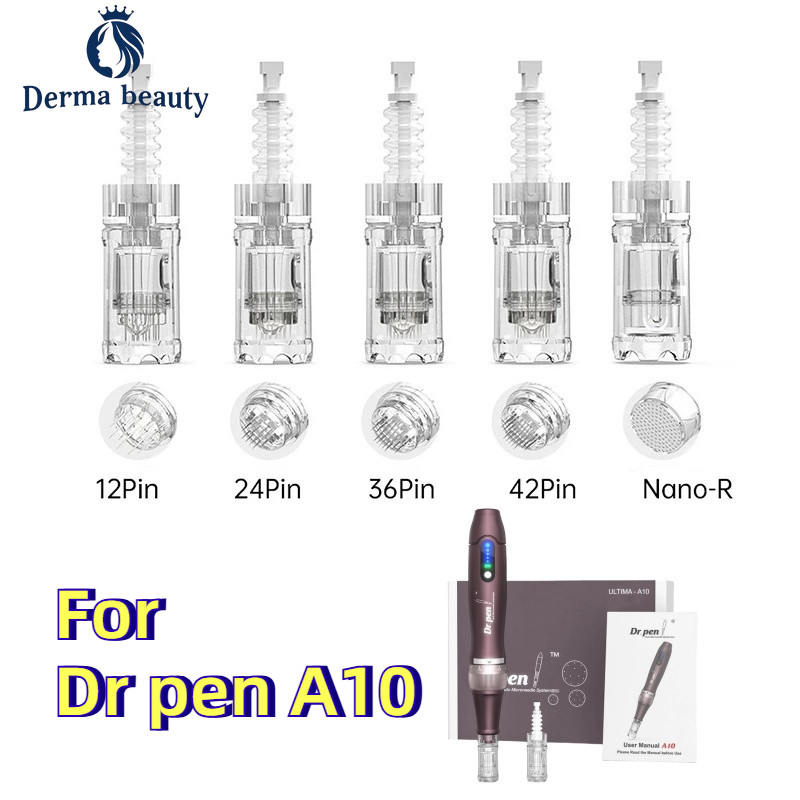 Dr pen A10 Professional replace Consumables Dermapen Face Beauty pen For MTS & PMU Skin Care ...