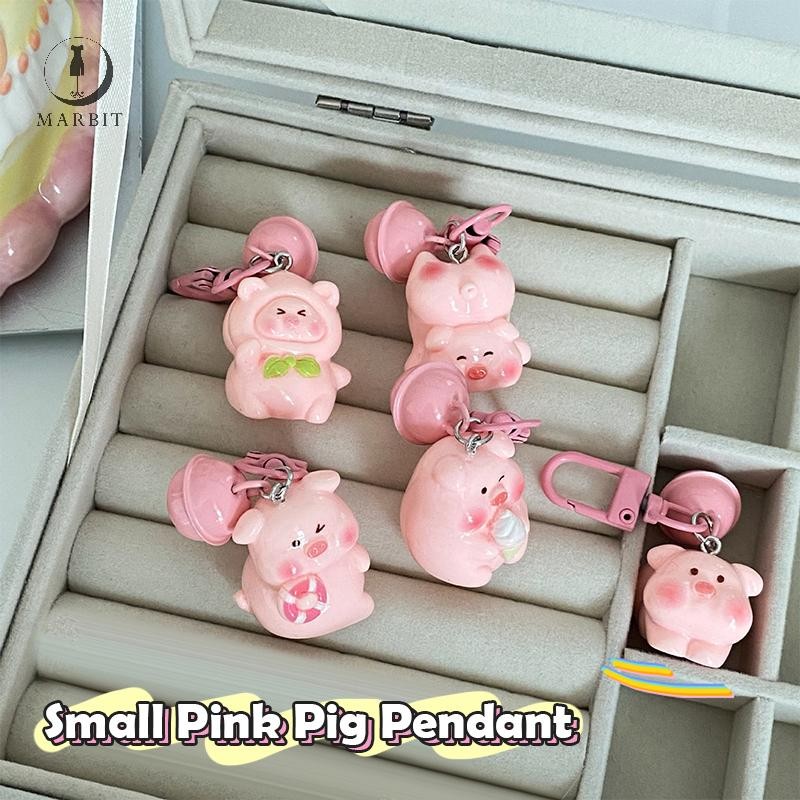 Marbit Cute Anime Small Pig Keychain Cartoon Kawaii Pig Keychain ...