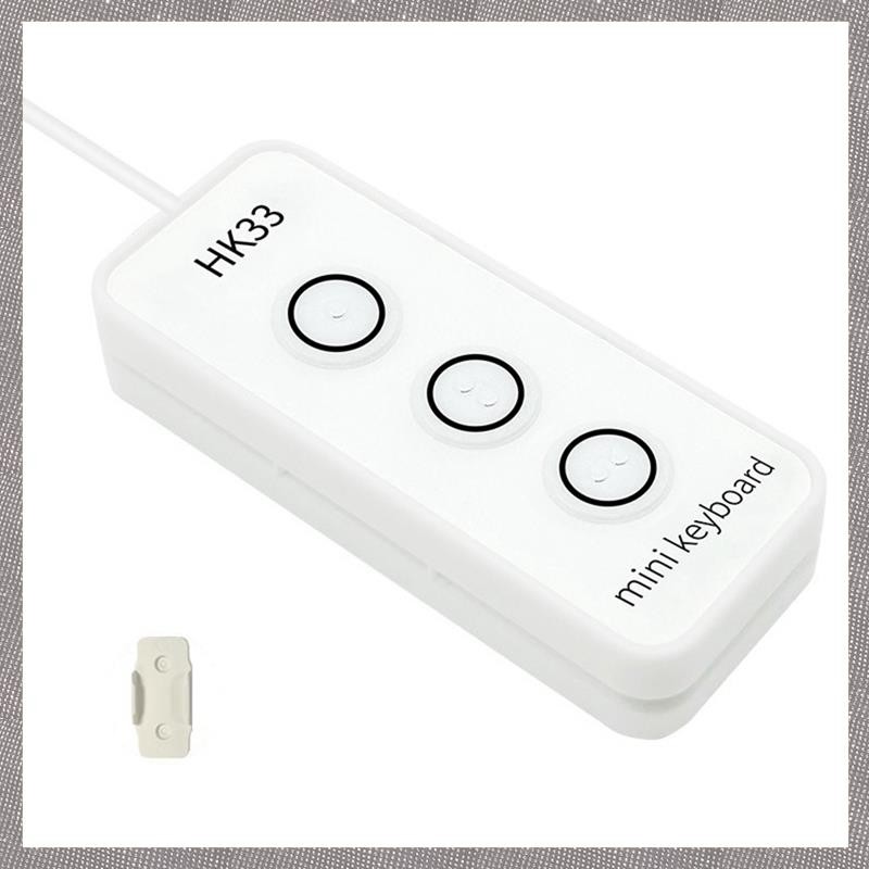 [M G L O] 3 Key USB Macro Programming Key Keypad USB Keyboard Support ...