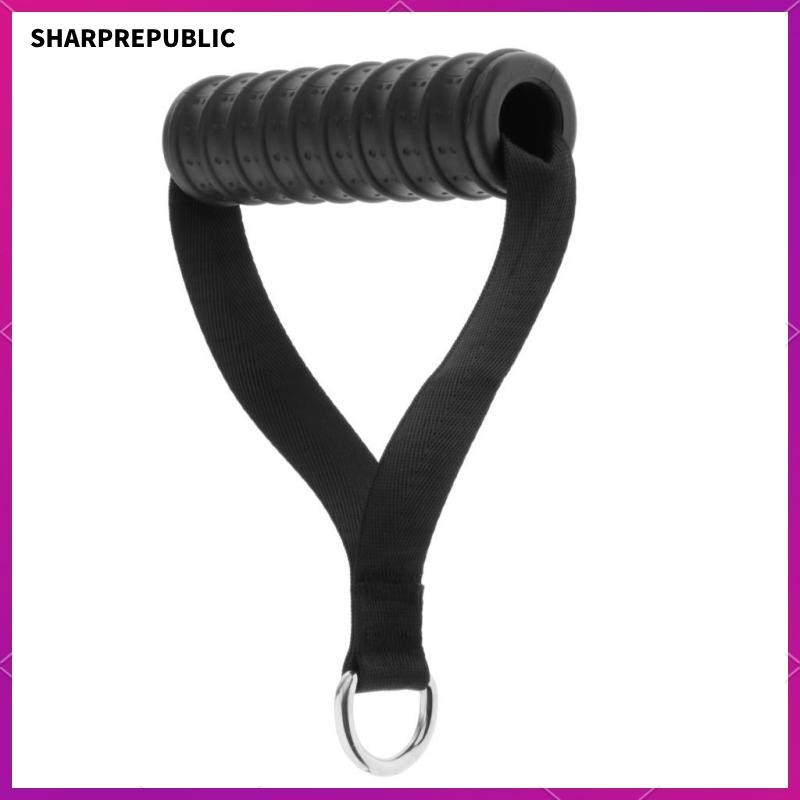 [Sharprepublic] Heavy Duty Exercise Handles Extra Wide Foam Grips Anti ...