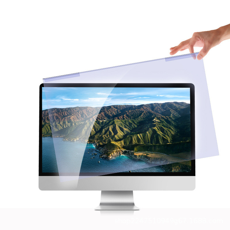 Hanging Eye Protection Acrylic Anti-Blue Light Film Desktop Computer ...