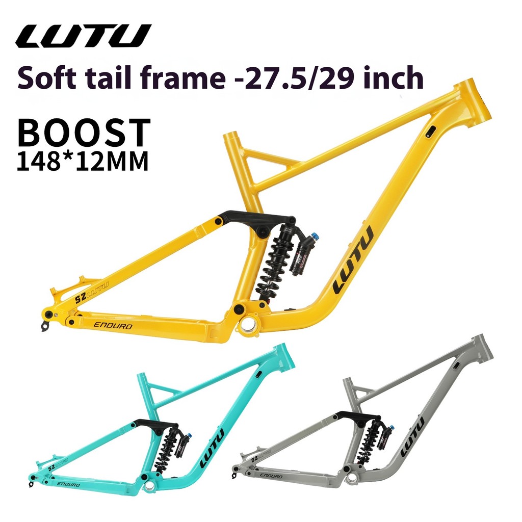 Boost 148x12mm DH Frame Soft Tail Frame Mountain Bike Frame 97cm ...