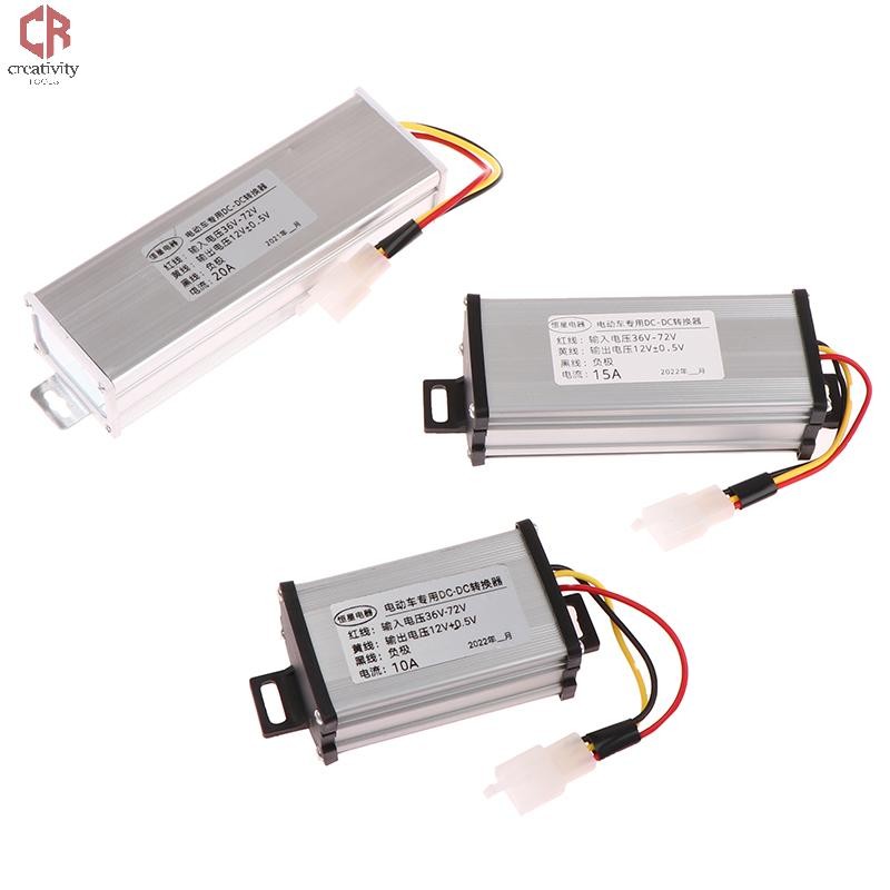 [CR] DC 36/48/60/72V to 12V 10A 15A 20A 180W Electric Vehicle DC ...