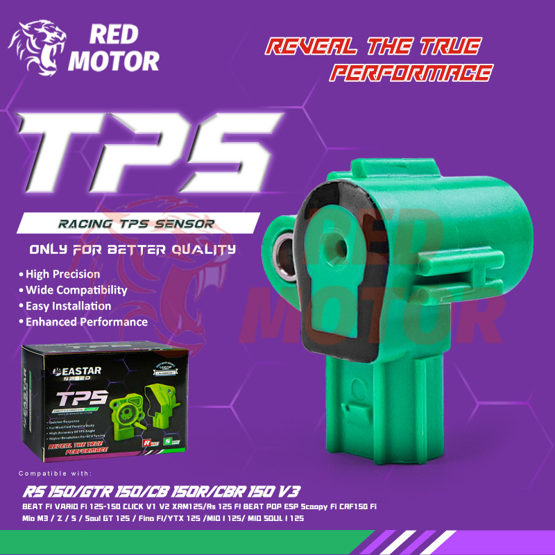 BEAT RACING TPS Sensor BEAT FI VARIO Fi 125-150 CLICK V1 V2 Scoopy Fi ...