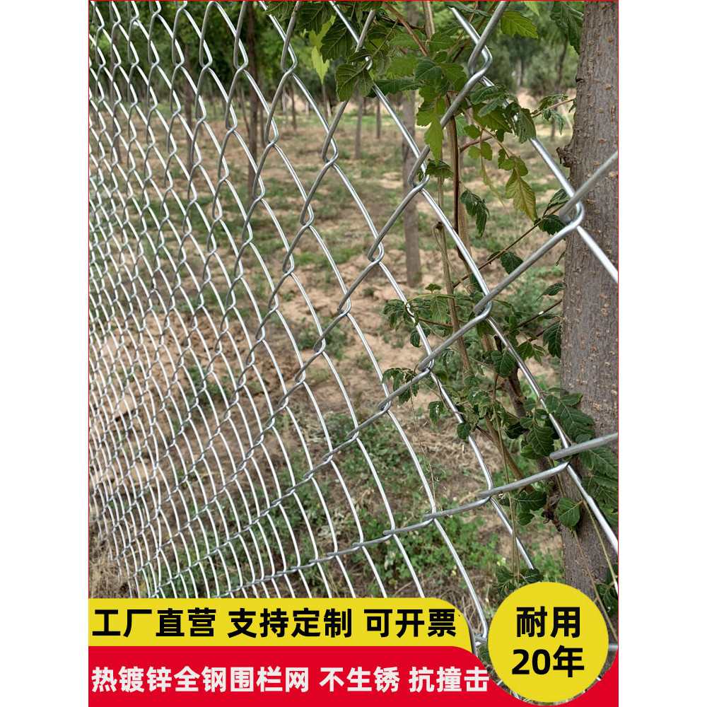 Galvanized Steel Wire Mesh Hooked Wire Mesh Fence Netting Breeding ...