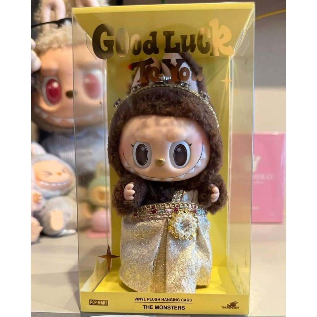 Authentic Pop Mart Labubu Good Luck To You Vinyl Plush Doll Thailand ...