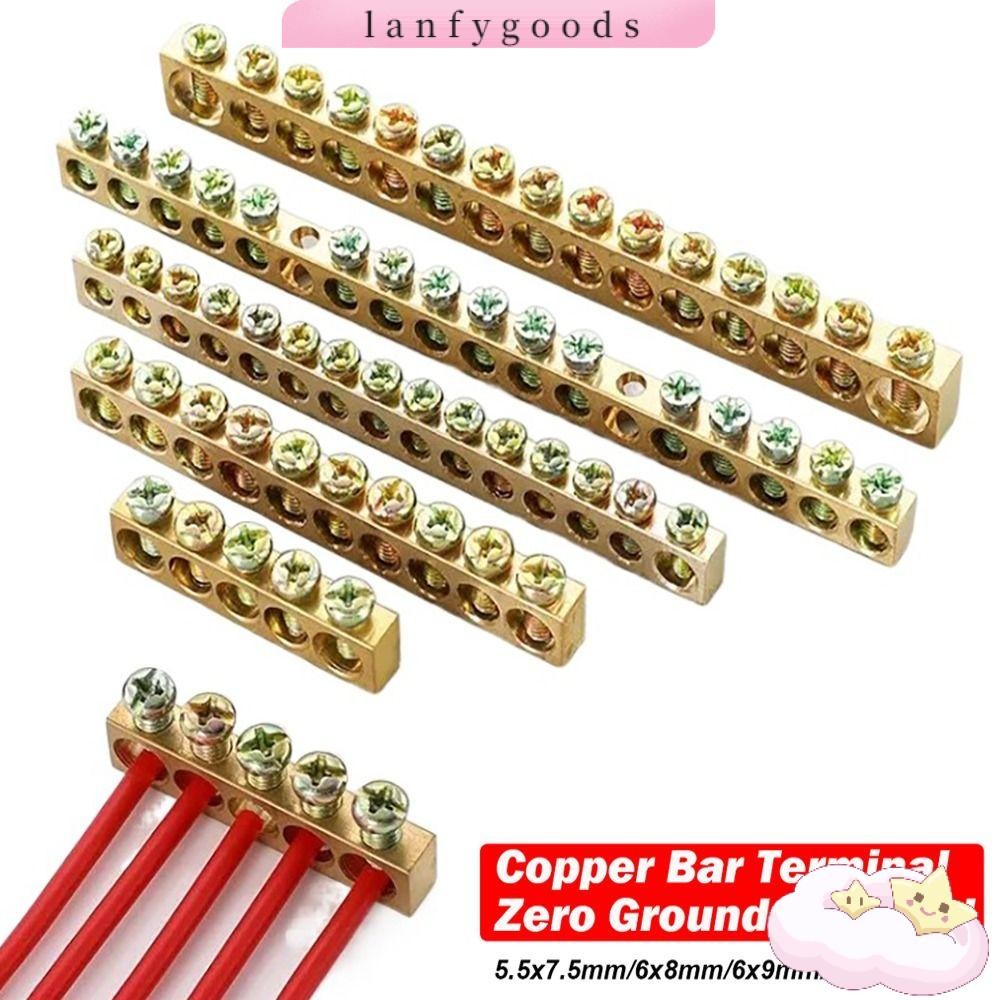 LANFY Wire Connector, Copper Multi-specification Copper Bar Terminal ...