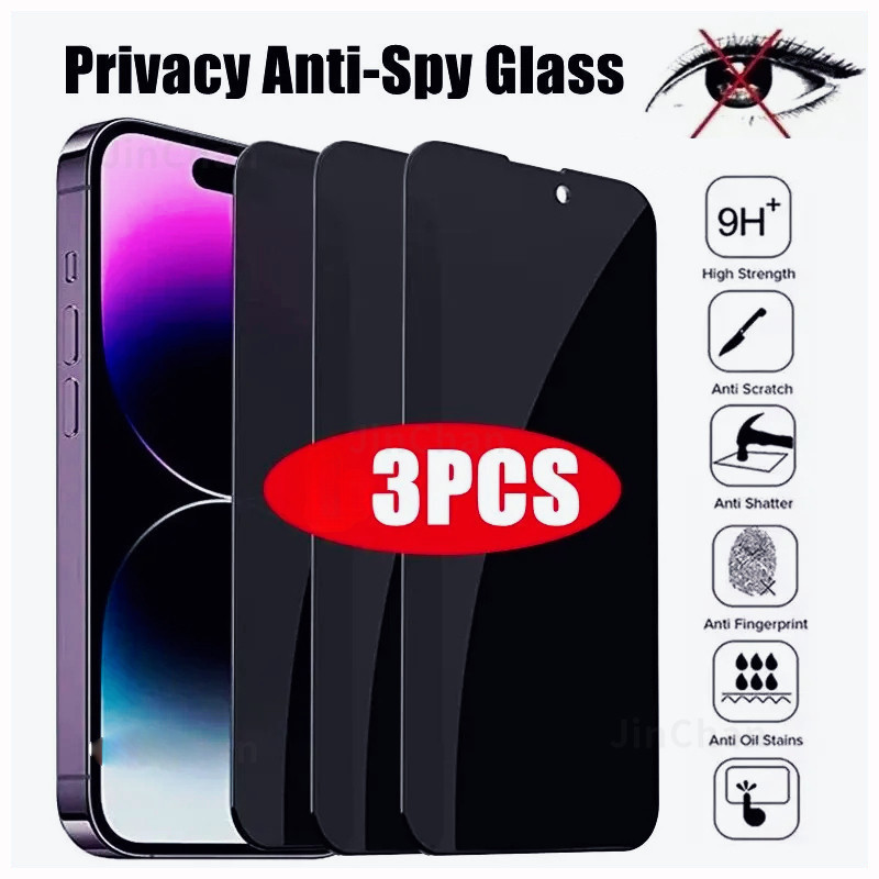 1-3 PCS Anti-Spy Privacy and Tempered Glass FOR oppo a5s a12 a7 oppo F9 a7x with Tempered Glass ...