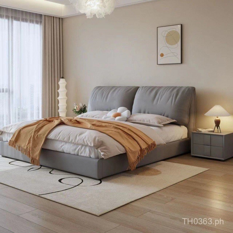 Modern Minimalist Rice Soft Bed Headboard Italian Style1.51.8x2Fabric ...