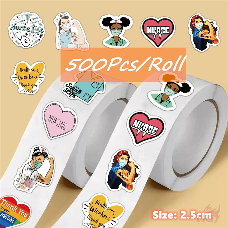 Health Care Workers - International Nurses Day. Kids Rewards Stickers ...