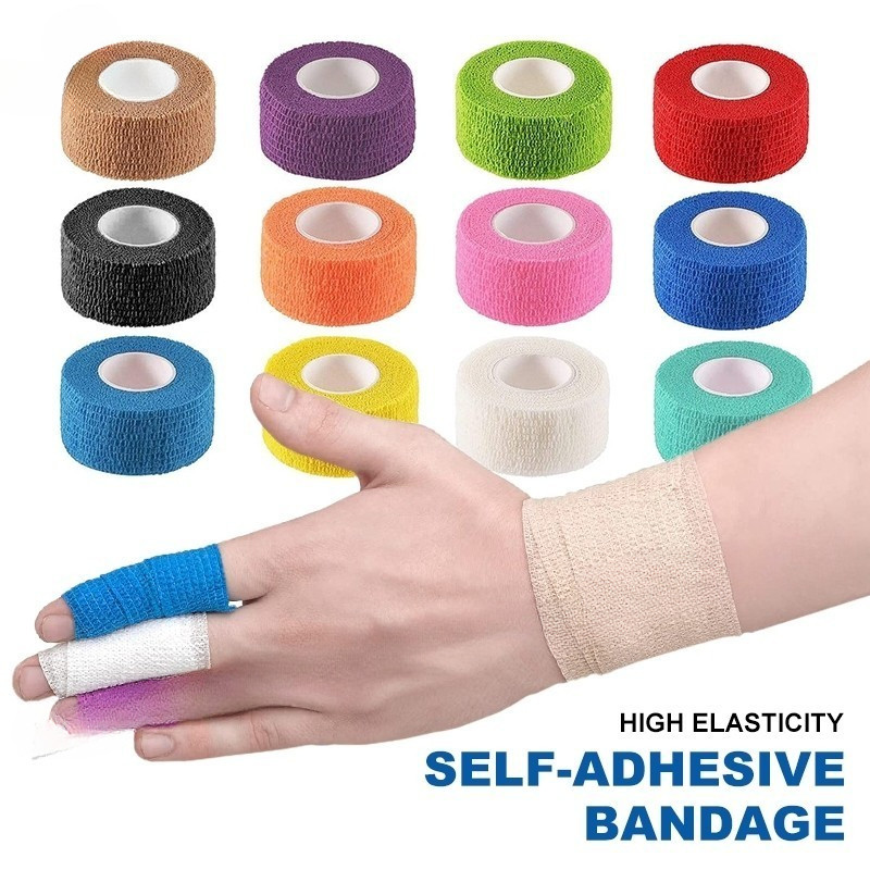 Bandage Wrap Self Adhesive Elastic Sport First Aid Medical First Aid ...