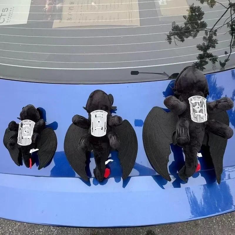 Train Your Dragon Wings Moving Toothless Car Motorcycle Helmet ...