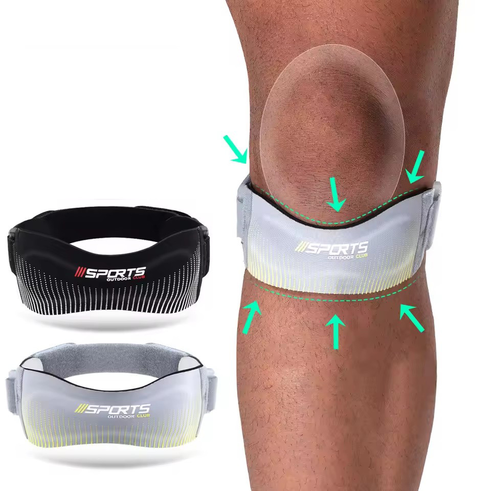 Buzesty Patella Tendon Knee Strap,Knee Pain Relief for Torn Meniscus ...