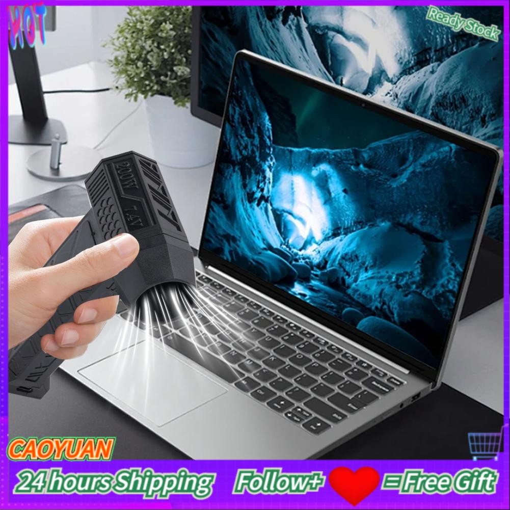 Caoyuanstore Electric Air Duster 130000RPM 4 Speeds Lightweight ...