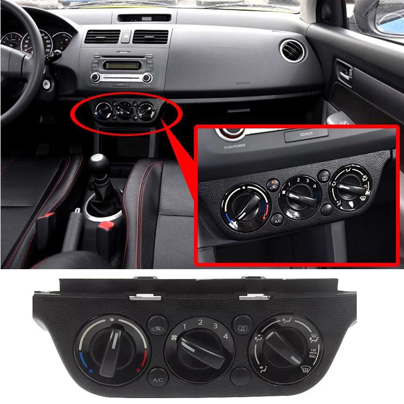 Car Accessories Air Conditioning Control Switch AC Knob Complete Panel ...