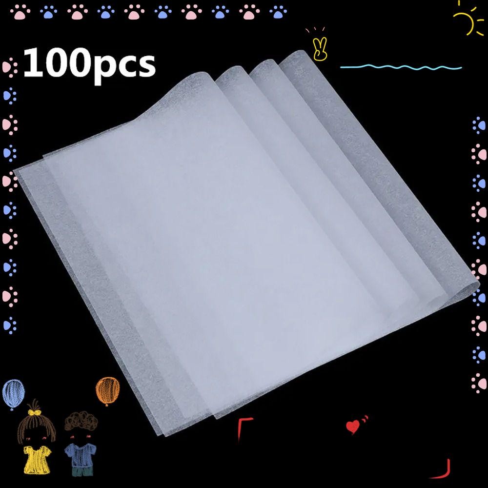 DAPHNE 100Pcs A4 Tracing Paper, Calligraphy Writing Office Art Supplies ...