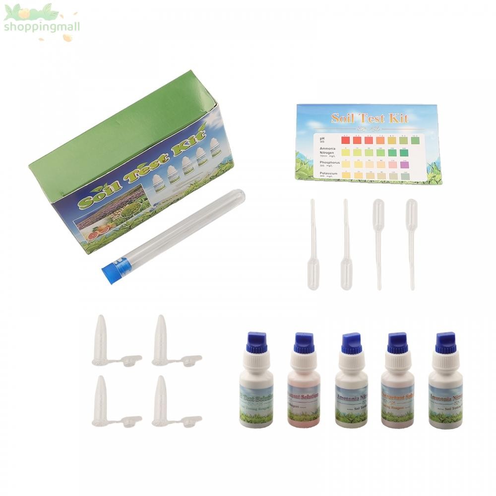 Gardening Test Kit Test Control Sheets Test Reagents Test Tubes NPK ...