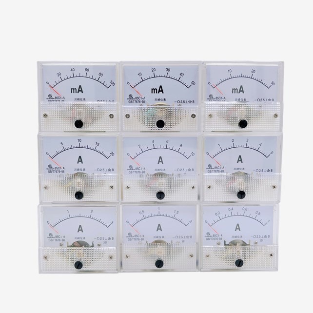 COD☆85C1 mechanical pointer type 220V DC 10A ammeter 20a meter head 5A ...