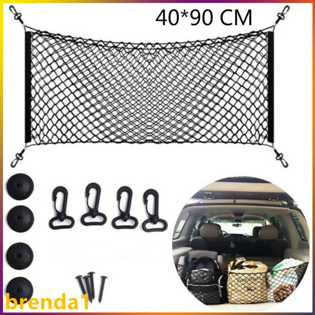 Best Price! Car Trunk Net Pocket Pet Barrier Mesh Bag Double Layer ...
