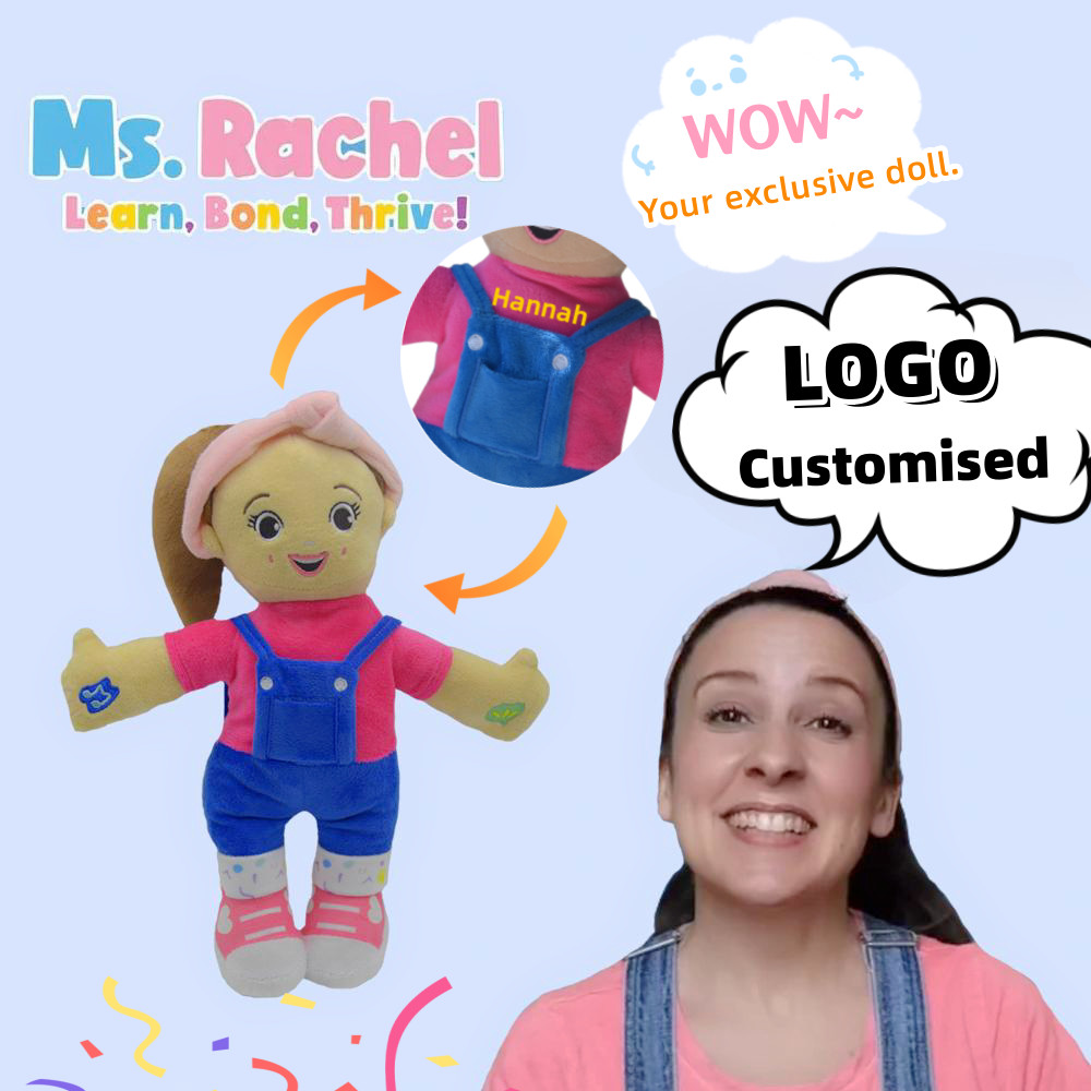 Support Customized Ms Rachel Plush Doll Interactive Fun Sound Toy ...