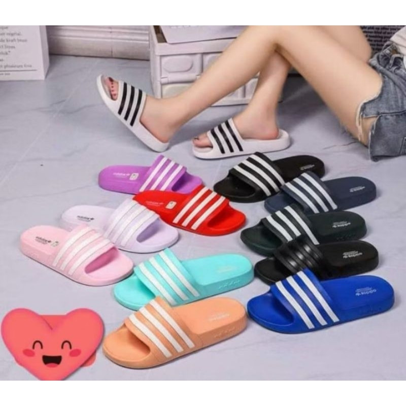 New Adidas Men's Slippers Fashionable EVA Comfortable Men's Anti-Slip ...