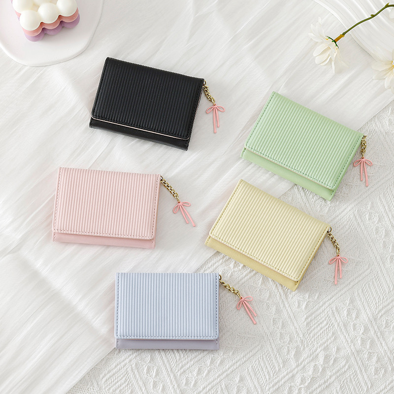 Fashion PU Leather Sweet Women Wallet Cute Multifunctional Multi Card ...