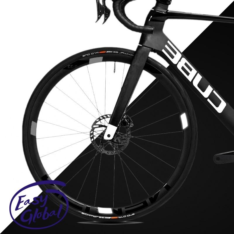 ENLEE Bicycle Wheelset Reflective Stickers Electric Motorcycle Riding ...
