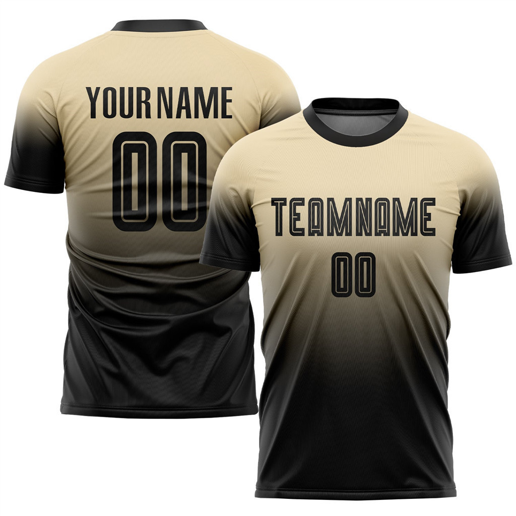 [Liu's Fashionclothing]CUSTOM CREAM BLACK SUBLIMATION FADE FASHION ...