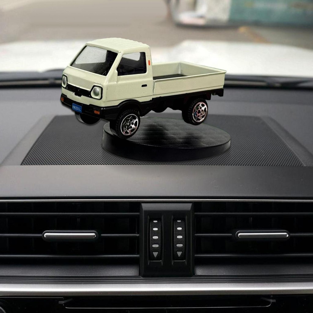 Car Dashboard Decorations Rotating Drift Alloy Model Toy Dashboard ...