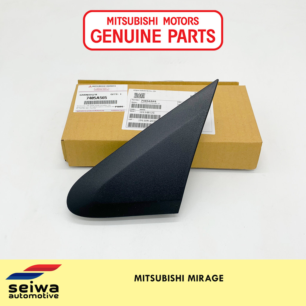 Mitsubishi Mirage Side Mirror Pillar Garnish LH - Genuine Mitsubishi ...
