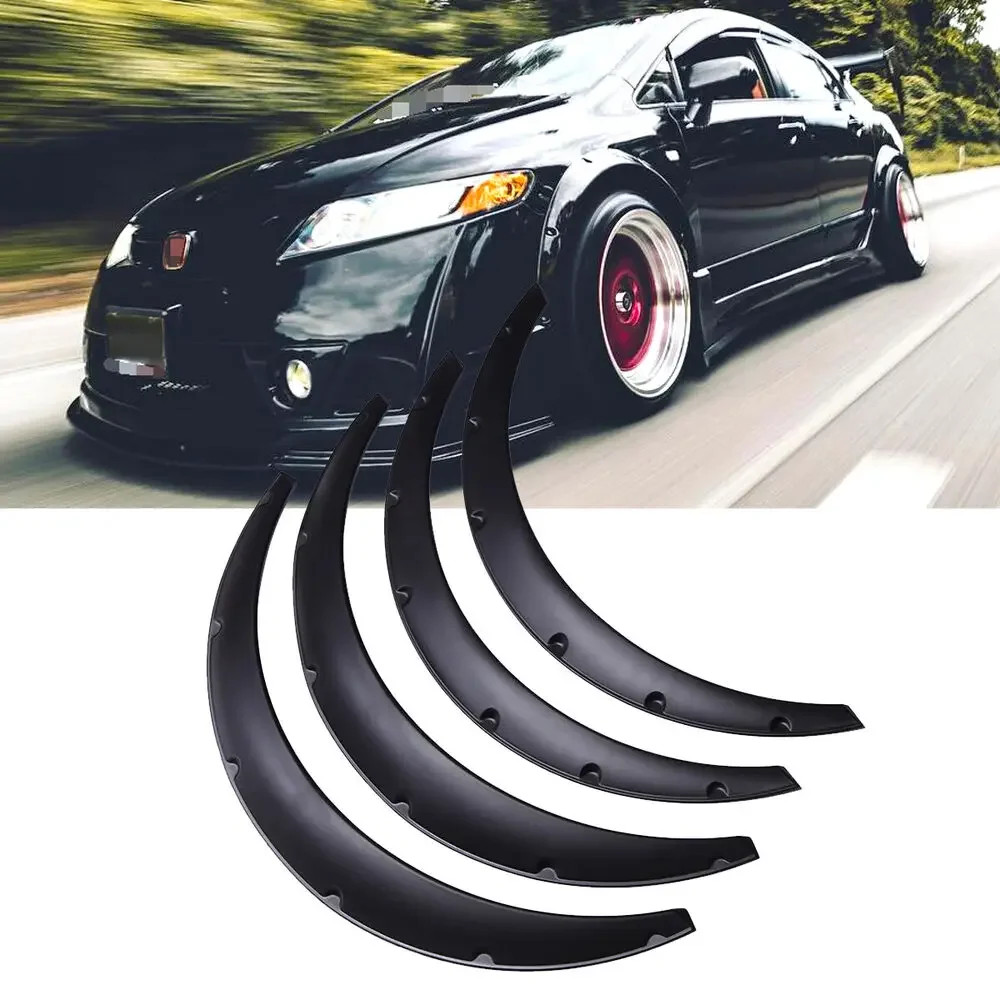 LAICY For Honda Civic 2009-2019 4PCS Car Wheel Arch Fender Flares ...