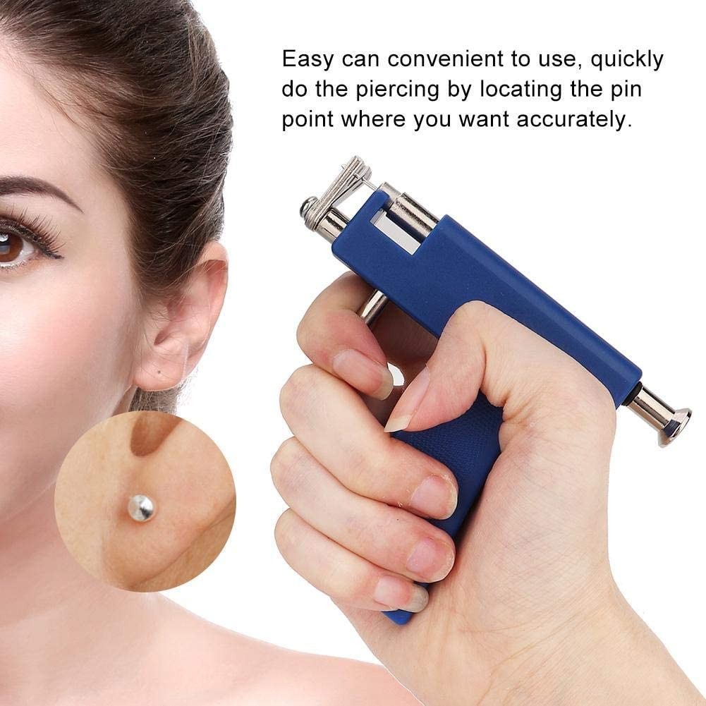 Earring Piercings Gun Tools Earring Ear Piercing Gun Set Body Piercing ...