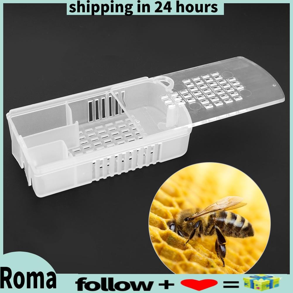 Romanticshop 5Pcs Plastic Bee Cage Transport Cages House Beehive ...