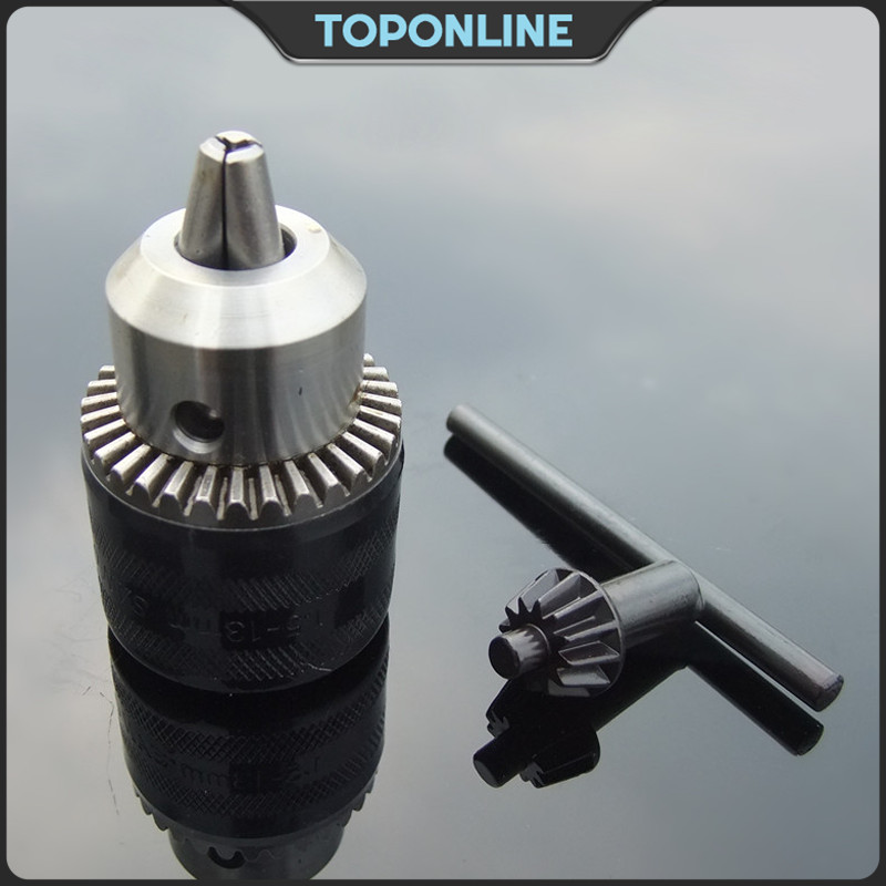 1.5-10mm 3/8" - 24UNF Electric Drill Chuck Adapter Metal Drill Chuck ...