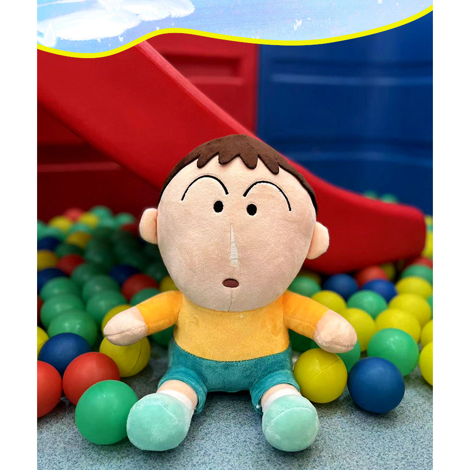 Genuine Plush Doll Dumb Crayon Shin-Chan Genuine Doll Xiaobai Doll Cute ...