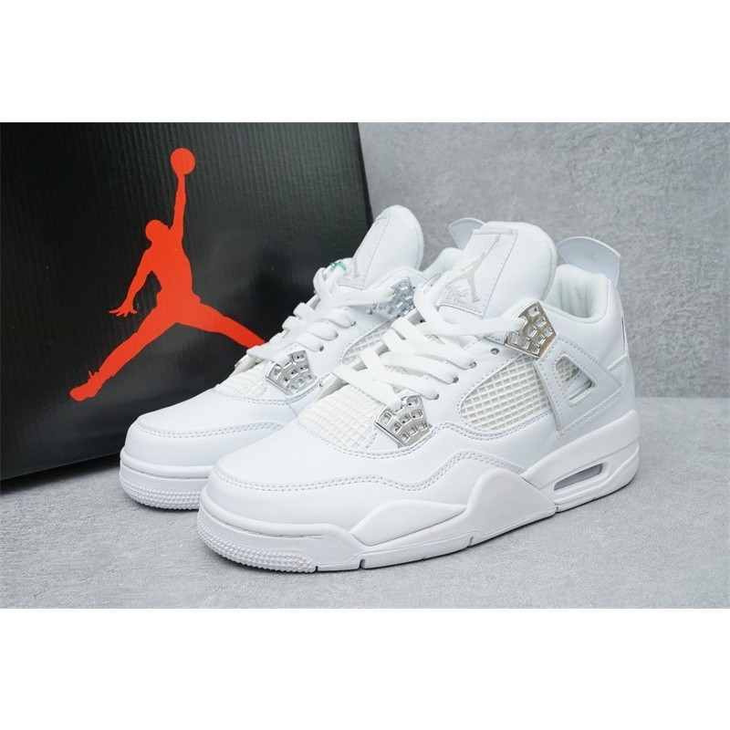 Ready stock uk12 Jordan 4 AJ4 Retro Pure Money basketball shoes all ...