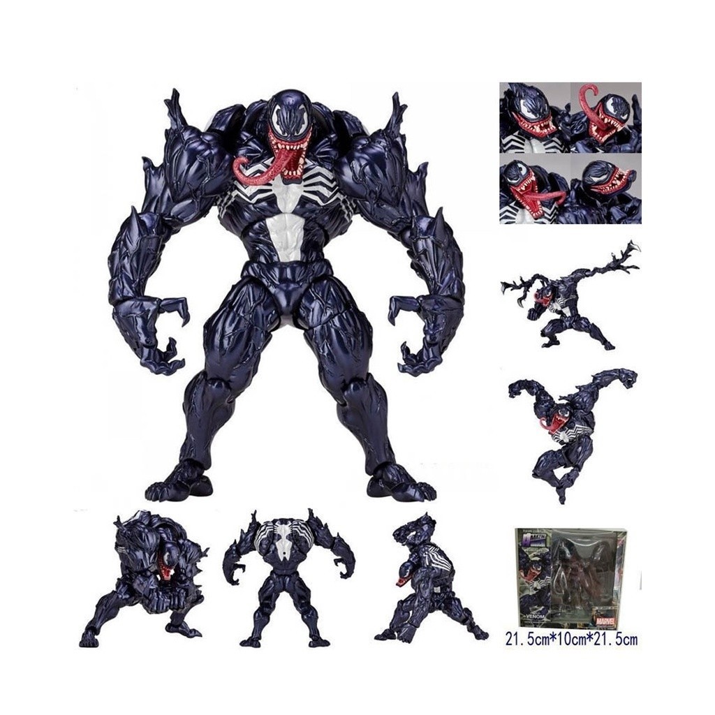 Venom Kit Revoltech Spiderman Action Figure Articulated 16cm PVC D ...