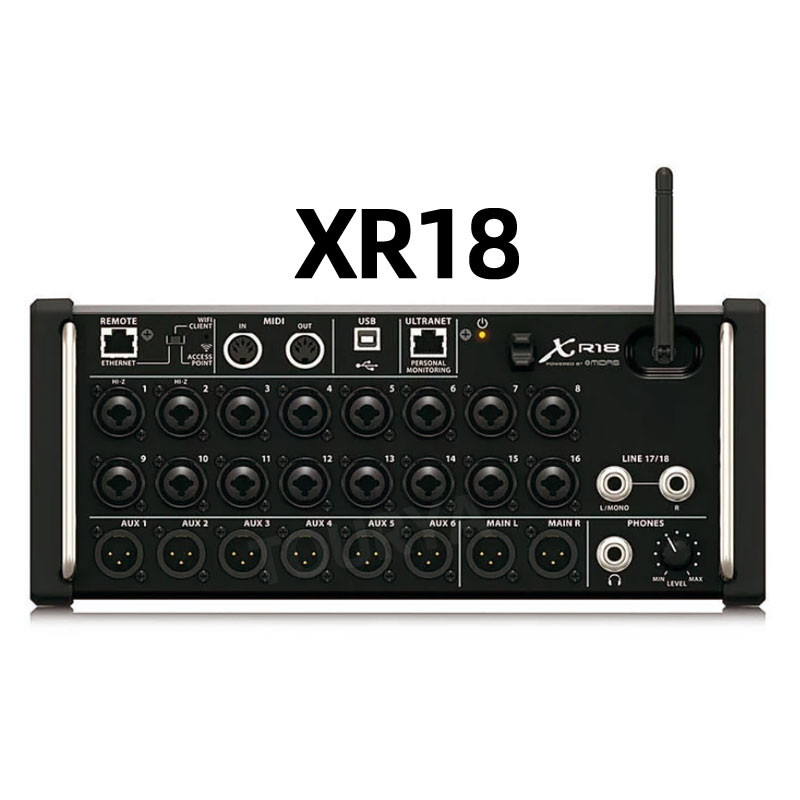 Air 1:1 XR12 XR16 XR18 Digital Mixer 18-Channel Professional Digital ...